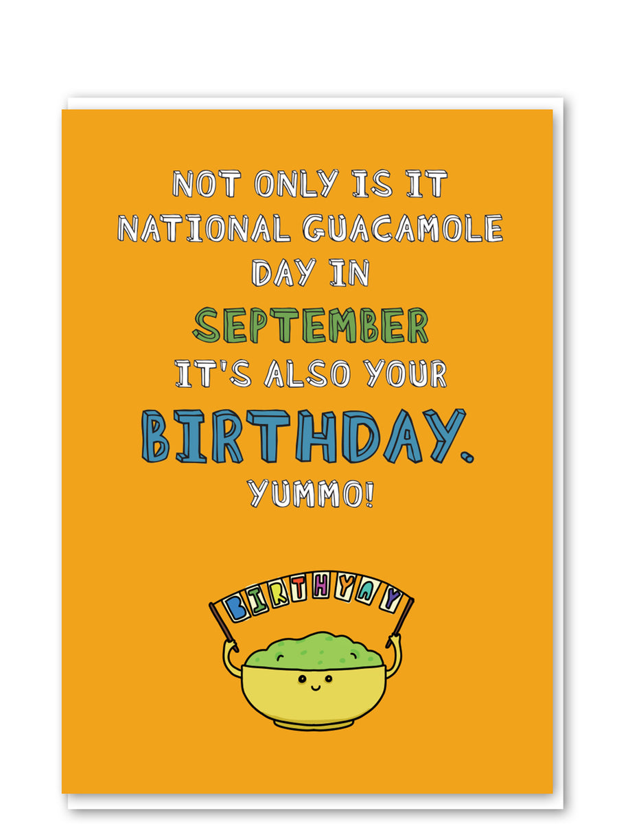 September birthday card – Inspired