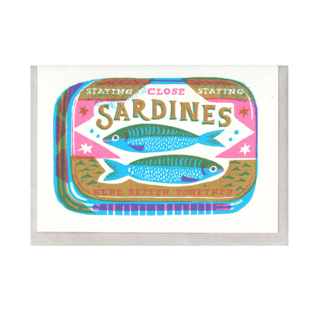 Sardines card – Inspired