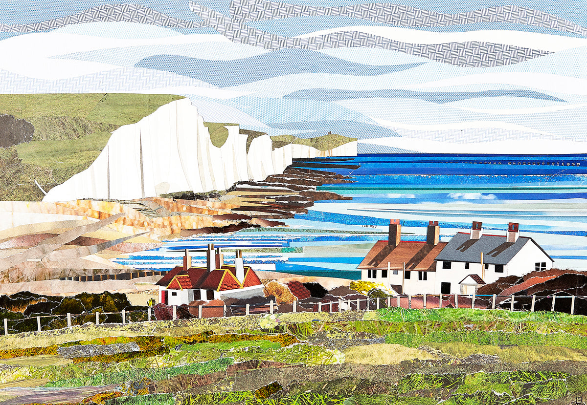 Cuckmere View greetings card – Inspired